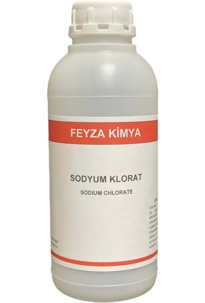 Feyza Kimya Sodyum Klorat (1 Kg) Feyza Kimya Sodyum Klorat (1 Kg)