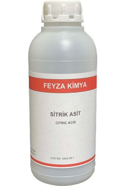 Feyza Kimya Sitrik Asit (250 Gram) Feyza Kimya Sitrik Asit (250 Gram)