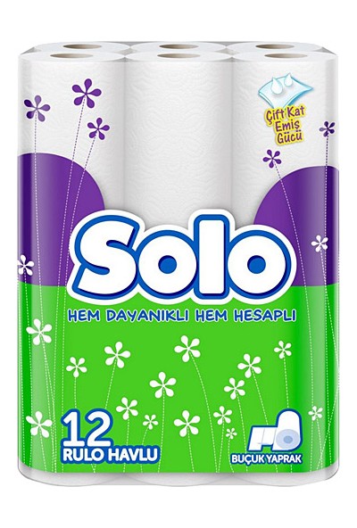 Solo 12 Li Kağıt Havlu 3 Katlı