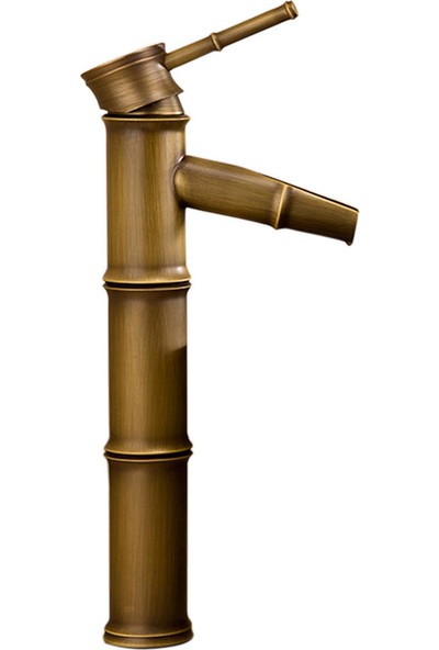 F Fityle Pirinç Banyo Lavabo Bataryası - Bronz (Yurt Dışından)