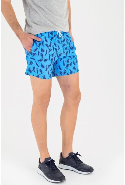 TS Club Deniz Şort Baskılı
