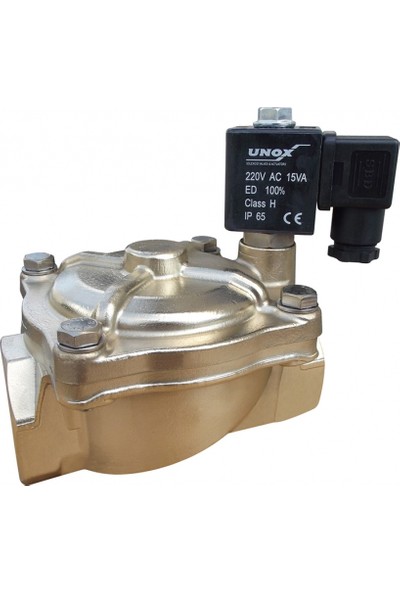 Unox Buhar Normalde Kapalı Solenoid Valf