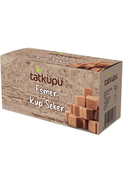 Tat Küpü Esmer Küp Şeker 500 gr