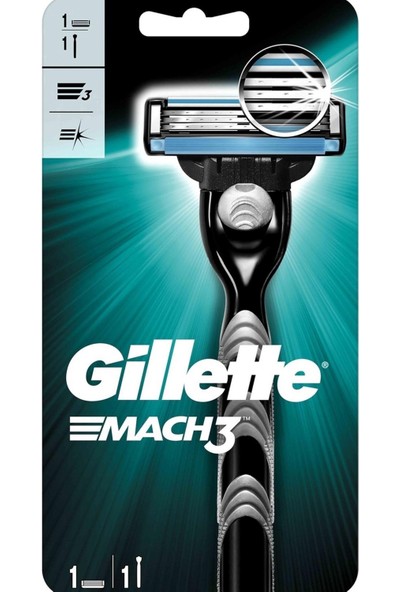 Gillette Gillette Mach3 Tıraş Makinesi 7702018029655 Tıraş Makinesi