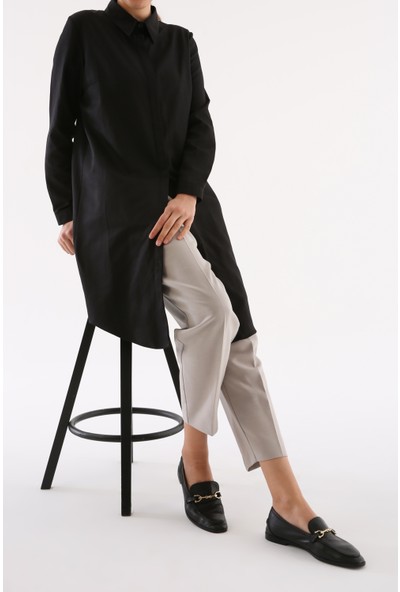 ALLDAY Gizli Patlı Gömlek Tunik