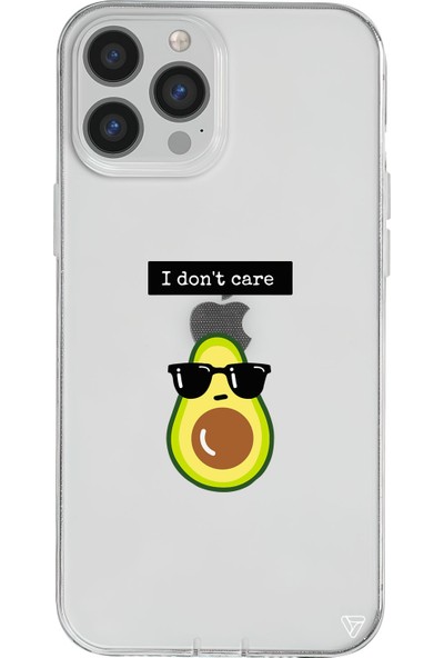 Trihed iPhone 13 Pro Şeffaf Renkli Silikon Thug Avokado Telefon Kılıfı Trihed iPhone 13 Pro Şeffaf Renkli Silikon Thug Avokado Telefon Kılıfı