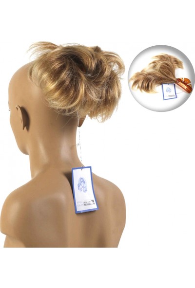 AYTUĞ PERUK Topuz Mandallı Telli Aksesuar / Sarı Ombre / RKP3577B-T27.144.613