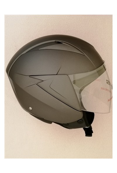 Rms Yarım Kask Mat Gri