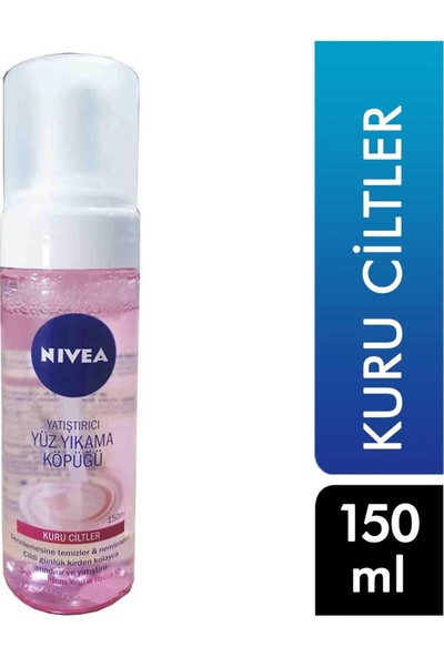 Nivea Yüz Yıkama Köpüğü 150 ml Visage Kuru Ciltler Için 4005900289056 Nivea Yüz Yıkama Köpüğü 150 ml Visage Kuru Ciltler Için 4005900289056