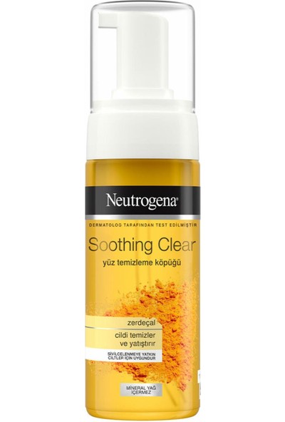 Neutrogena Soothing Clear Yüz Temizleme Köpüğü 150 ml