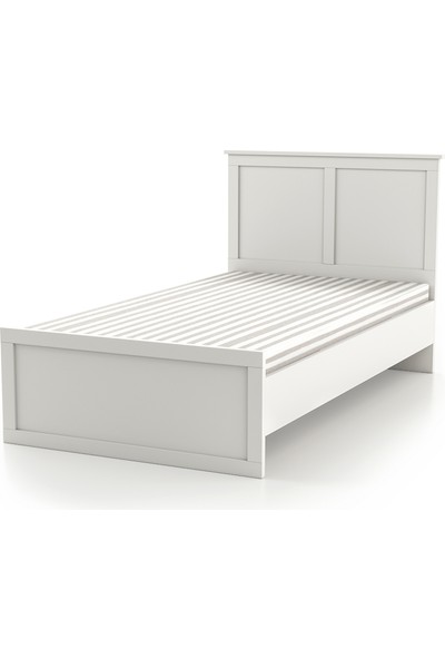 Zenio Side Karyola - Beyaz Zenio Side Karyola - Beyaz