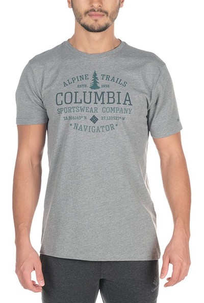Columbia Unrestricted Terrain Ss Erkek T-Shirt CS0191