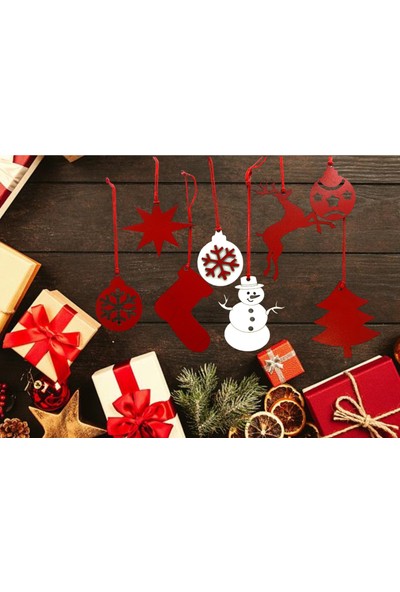 Emirdağ Kadın Kooperatifi Yılbaşı Süsü 8 Adet