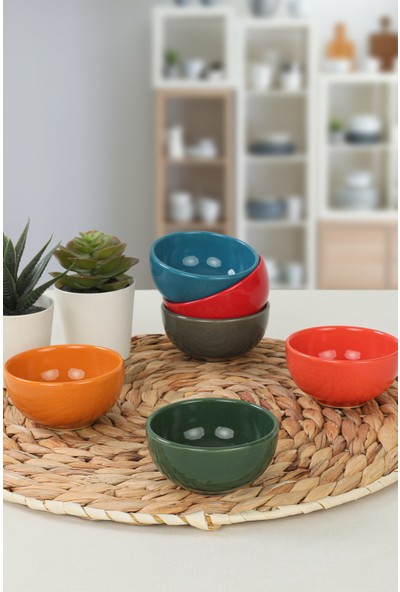 Keramika Rainbow Bulut Çerezlik/sosluk 8 cm 6 Adet 113/617 Keramika Rainbow Bulut Çerezlik/sosluk 8 cm 6 Adet 113/617