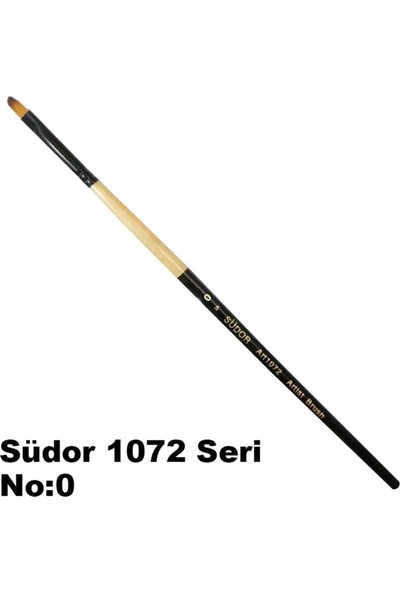 Südor Fırça Sentetik Kedi Dili Seri 1072 No: 0 Südor Fırça Sentetik Kedi Dili Seri 1072 No: 0