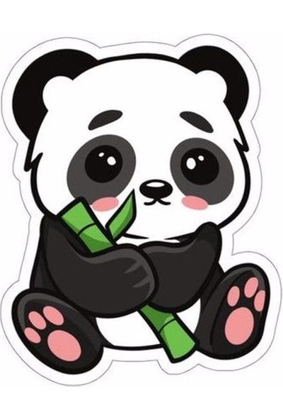 Zobar Markt Zobarmarkt Panda Temalı Defter Ajanda Planner Laptop Sticker 7 cm Zobar Markt Zobarmarkt Panda Temalı Defter Ajanda Planner Laptop Sticker 7 cm