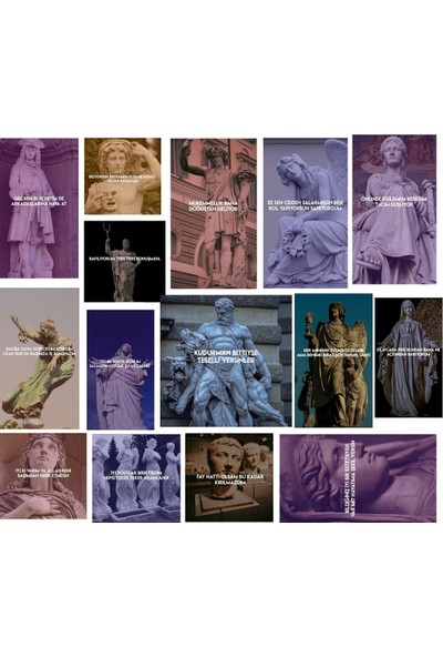 Zobar Markt Sanat Temalı Yazılı Laptop Sticker