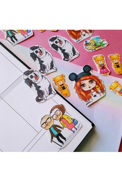 Zobar Markt Bahar Serisi Temalı Sticker Set Defter, Ajanda, Laptop, Telefon, Planlayıcı Stickerlar Zobar Markt Bahar Serisi Temalı Sticker Set Defter, Ajanda, Laptop, Telefon, Planlayıcı Stickerlar