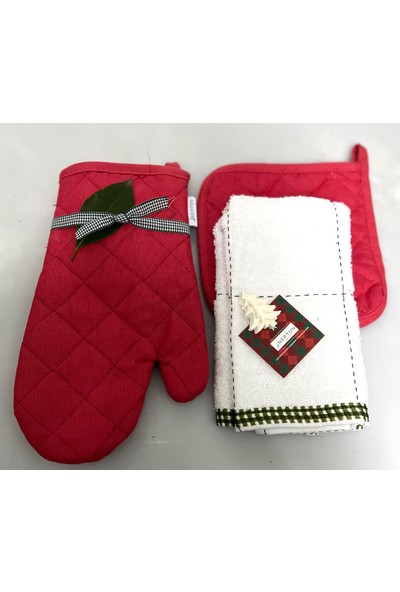 Rosa Bianca Yılbaşı Özel 3lü Mutfak Seti