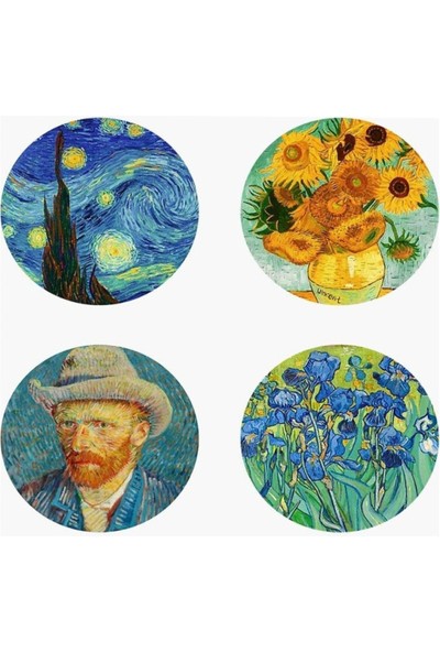 Zobar Markt Yuvarlak Sticker