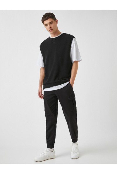 Koton Tapered Fit Jogger Kargo Pantolon