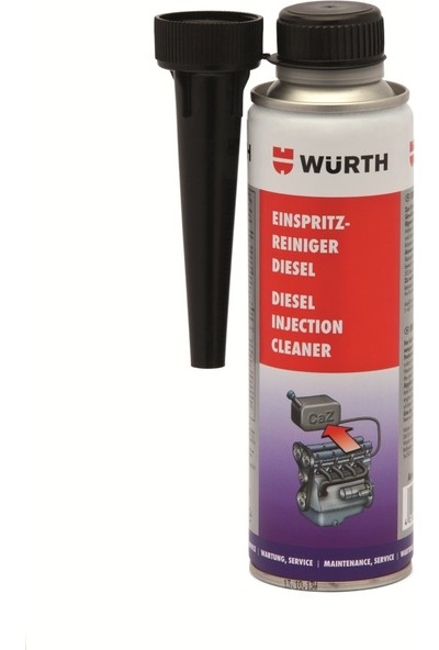 Würth Dizel Enjektör Temizleyici 300 ml