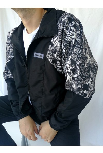 Vatkalimon Kaplan Desenli Bomber Ceket