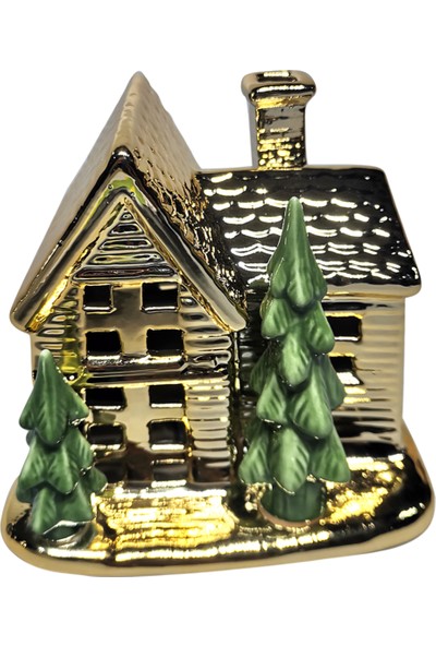 Karaca Home House LED Işıklı Obje Gold 11X12CM