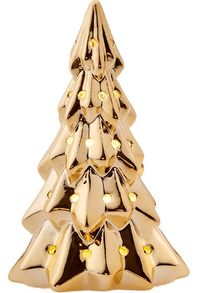 Karaca Home Tree LED Işıklı Obje Gold 7,8X13CM Karaca Home Tree LED Işıklı Obje Gold 7,8X13CM