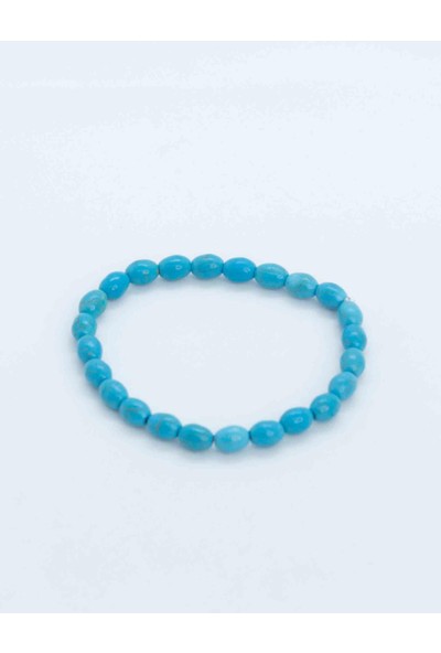 Mucize Tasarım Turkuaz Doğaltaş Bileklik