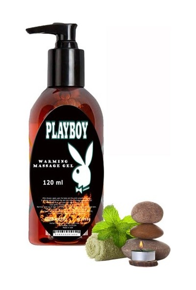 Playboy Warmıng Massage Gel 120 ml Isıtıcılı, Rahatlatıcı, Kaydırıcı Tüm Vücut Masaj Jeli