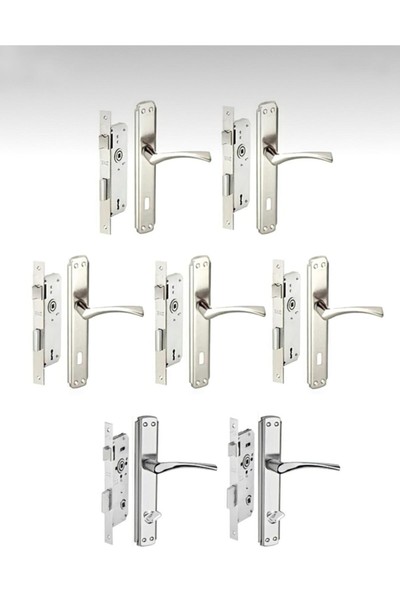 Kale Kilit ve Bravo Kapı Kolu 3+1 Daire Seti Kale Kilit ve Bravo Kapı Kolu 3+1 Daire Seti