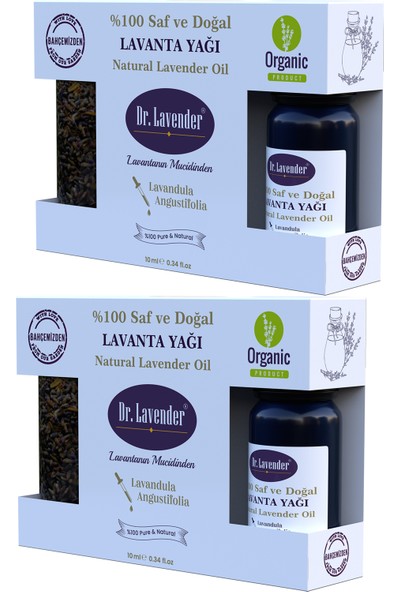 Dr. Lavender %100 Doğal Lavanta Yağı Lavanta Uçucu Yağ Konsantre Kıvam Buhurdanlık Yağ Kullanımına Uygun 2'li Dr. Lavender %100 Doğal Lavanta Yağı Lavanta Uçucu Yağ Konsantre Kıvam Buhurdanlık Yağ Kullanımına Uygun 2'li