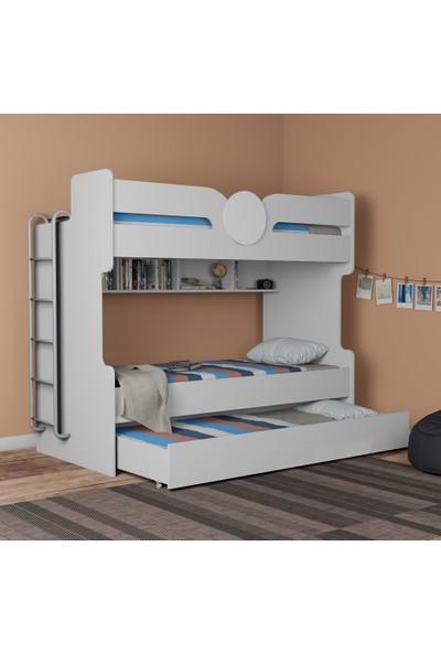 Shila Home Yavrulu Ranza Metal Merdivenli Shila Home Yavrulu Ranza Metal Merdivenli