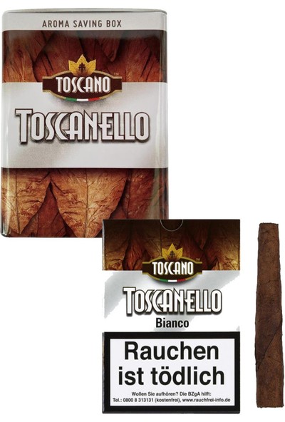 Toscano Toscanello Içi Dolu Metal Puro Kılıfı Toscano Toscanello Içi Dolu Metal Puro Kılıfı
