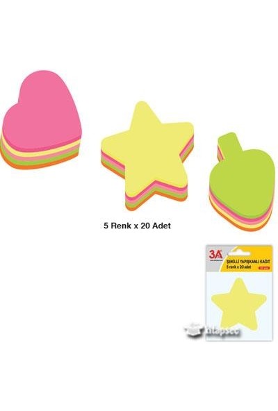 Ark Şekilli Post-It