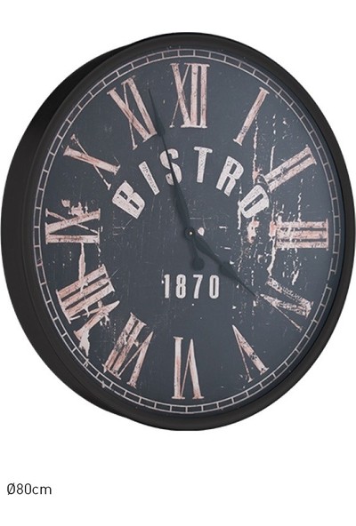 Tango Dizayn Bistro Siyah Çarksız