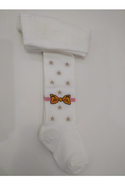 Melody Bebeğime Külotlu Çorap Kurdele Desenli Pamuklu, Kokulu Melody Bebeğime Külotlu Çorap Kurdele Desenli Pamuklu, Kokulu