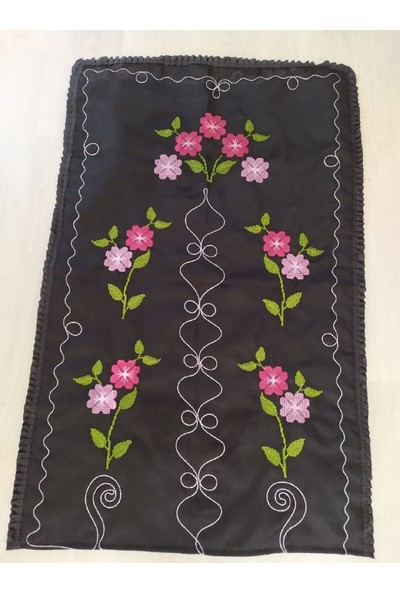 Çeyiz Bahçesi Kanaviçe Nakışlı Seccade