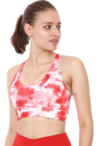 V Bra Kadın Çok Renkli Koşu Sporcu Sütyeni 21KKTP10D03-BAS