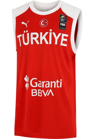 Türkiye Game Jersey Erkek Kırmızı Basketbol Forması 60546302