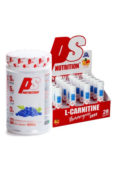 Ps Nutrition Bcaa Glutamin 600 gr + L-Carnitin 3000 Mg Portakal