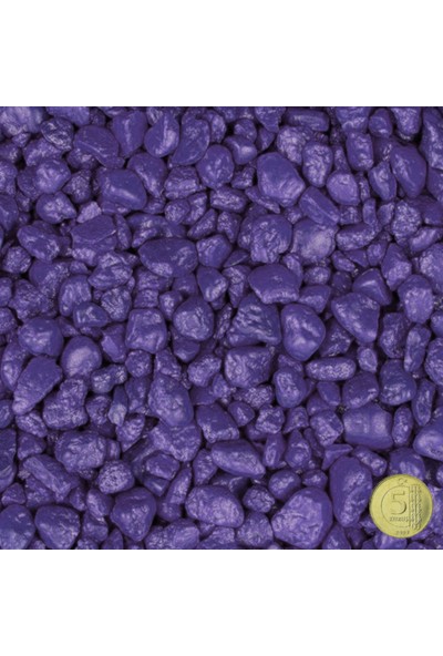 Kdot Akvaryum ve Teraryum Renkli Dekoratif Çakıl Taşı 1 kg 3-5 mm Mor Kdot Akvaryum ve Teraryum Renkli Dekoratif Çakıl Taşı 1 kg 3-5 mm Mor