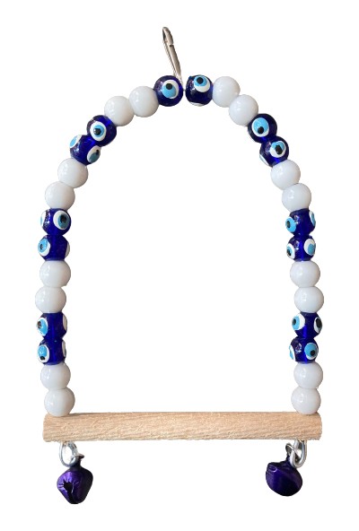 Lets Get Pet Ahşap Muhabbet Kuşu Salıncağı