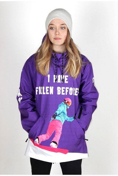 Snowsea SS5578 Snowboard Hoodie Mont, Kadın Kayak Montu, Outdoor Hoodie