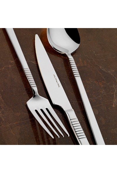 Kütahya Porselen Ring 12 Kişilik 84 Parça Çatal Kaşık Bıçak Takımı Sade Kütahya Porselen Ring 12 Kişilik 84 Parça Çatal Kaşık Bıçak Takımı Sade