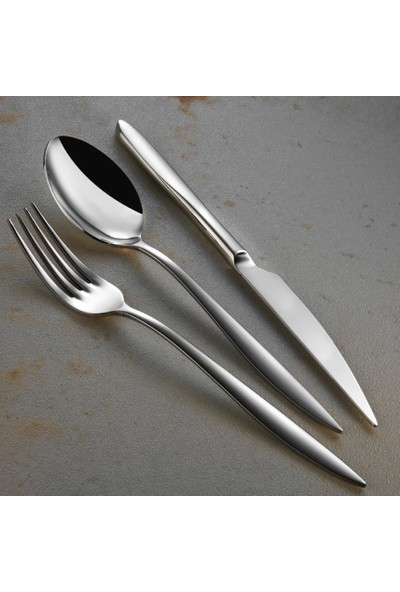 Kütahya Porselen Daisy 12 Kişilik 84 Parça Çatal Kaşık Bıçak Takımı