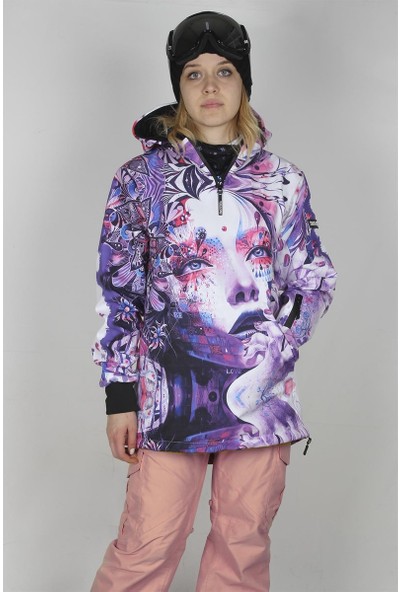 Snowsea Love Outdoor Kadın Mor Mont SS5571