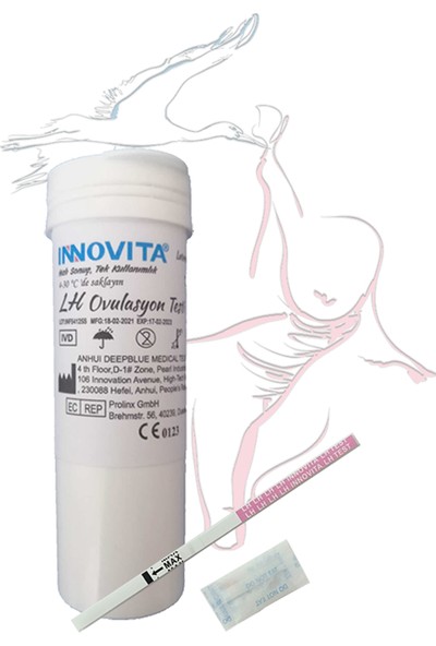 Innovita 20 Adet Ovulasyon + 3 Adet Hamilelik Testi Innovita 20 Adet Ovulasyon + 3 Adet Hamilelik Testi