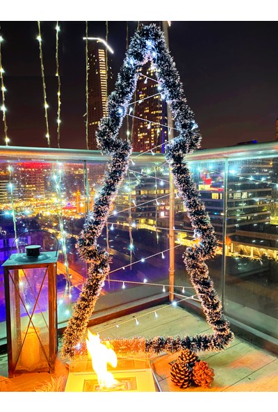 Emasalika Çam Ağacı Yeni Yıl Yılbaşı 150X77CM Çam